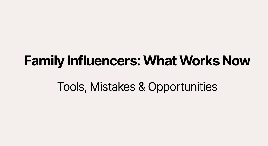 Family and Parenting Influencer Marketing Trends and Tactics for 2026 ...